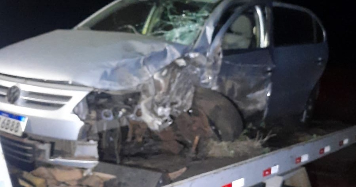 Acidente entre Toledo e São Pedro deixa duas pessoas feridas - Plantão Toledo